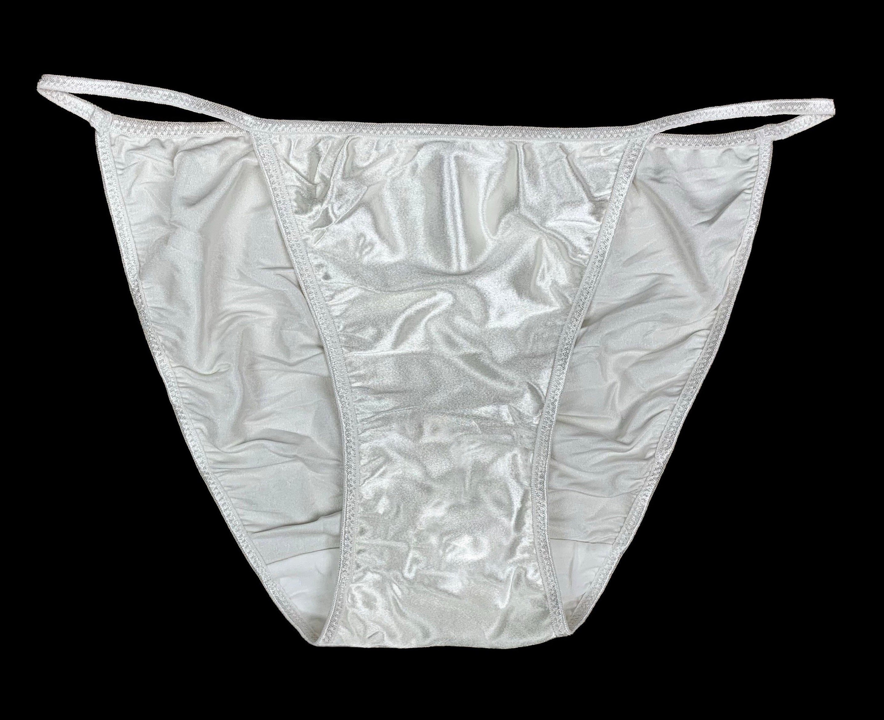 Second Skin Satin String Bikini Lexington Intimates